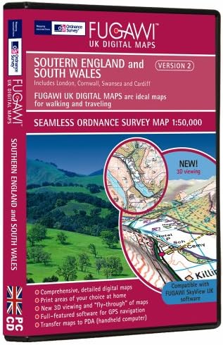 UK Digital Maps version 2 Southern England and South Wales : Amazon.co ...