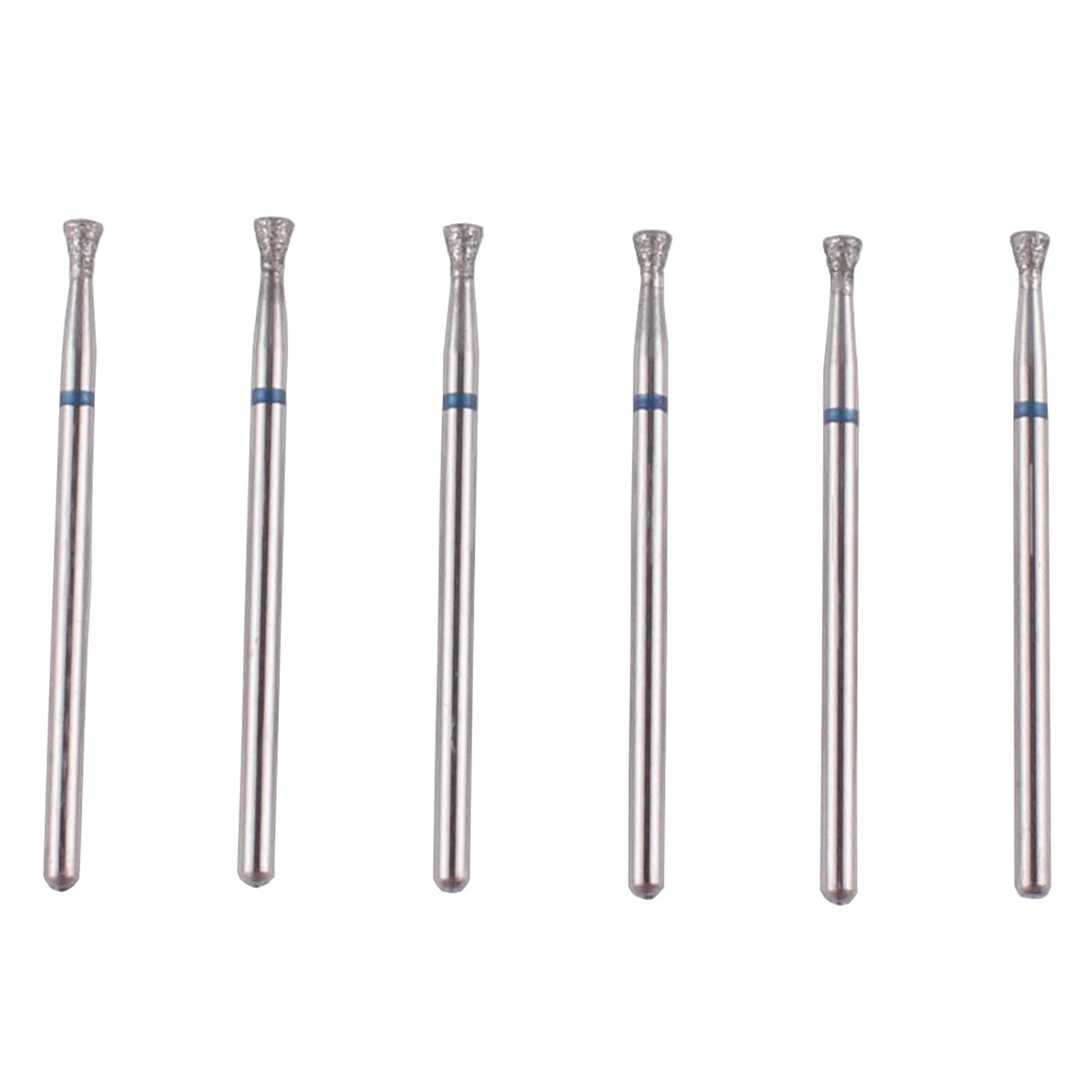 Amazon.com: MZCMSL 6pcs Tapered Cuticle Nail Drill Bits, Pro Diamond ...
