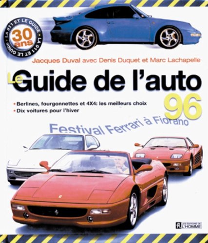 Le guide de l'auto 1996 : Duval, Jacques: Amazon.ca: Books