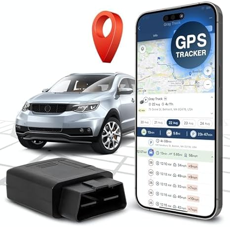 Amazon.com: Brickhouse Security GPS Tracker for Vehicles- TrackPort OBD ...