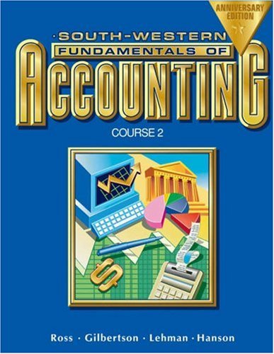 Amazon.com: Fundamentals of Accounting Course 2: Chapters 18-26: ...