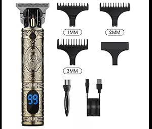 Tondeuse Cheveux Hommes, Tondeuse Barbe Electriques Professionnelle, Sans Fil Rasoir, Écran à ...