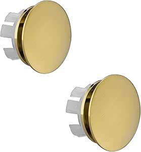 Amazon.com: 2 Pack Sink Basin Overflow Trim Ring Solid Brass Bathroom ...