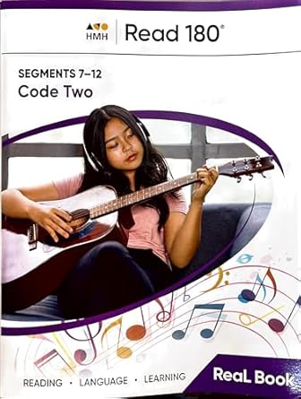 HMH Read 180, Real Book, Code Two , Segments 7-12.: Houghton Mifflin ...