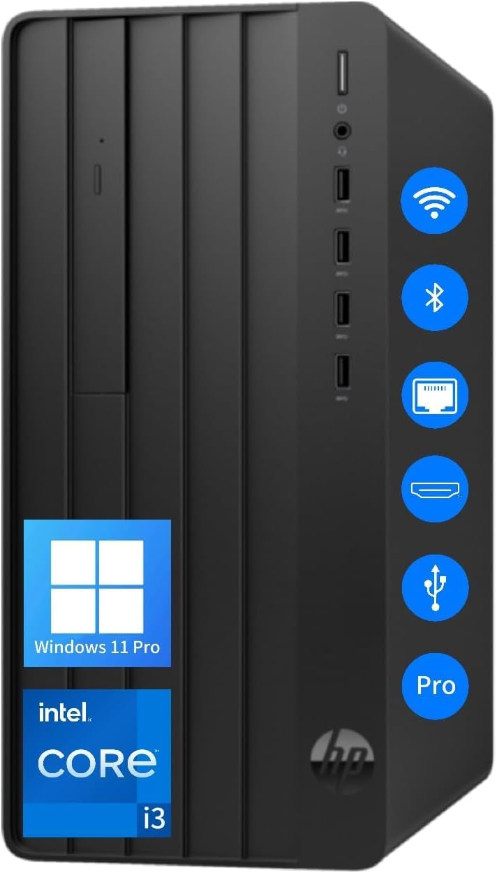 Amazon.com: HP 2024 Business Tower Desktop | 12th Gen Intel Processor ...