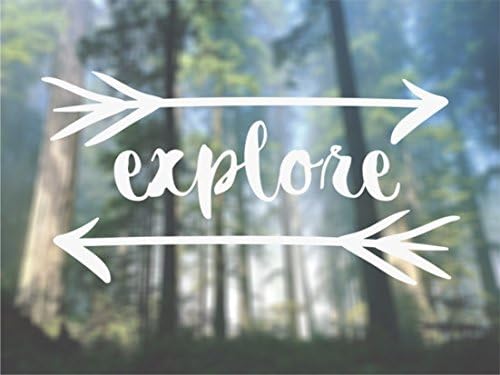 Amazon.com: Explore Adventure Arrows Outdoors - Vinyl Decal - Car Truck ...