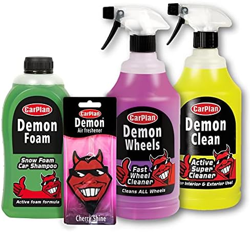 CarPlan Demon Clean, Exterior and Interior Cleaner, 1 Litre (Pack of 2 ...
