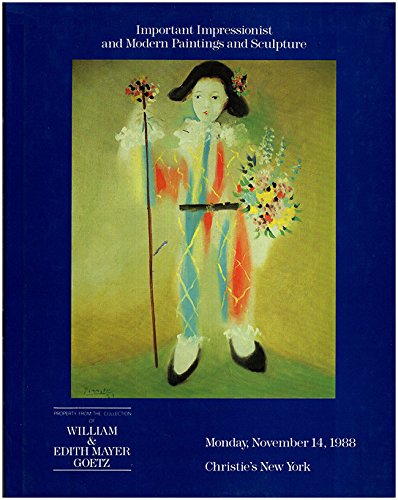 Christie's Catalog : Important Impressionist And Modern Paintings And ...