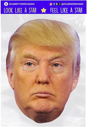 Amazon.com: Donald Trump Masks Politician Face Mask United States ...