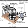 Amazon.com: SRMNFADZ Stainless Steel Popcorn Maker, Manual Crank ...
