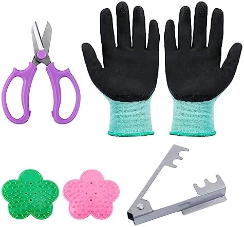 Amazon.com : QIUKUI 3 Pcs Flower Rose stripper Thorn Leaf Remover Tool ...