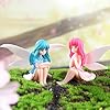 Amazon.com: Gwindrise Mini Fairy Figurines Set, 4-Piece Fairy Garden ...