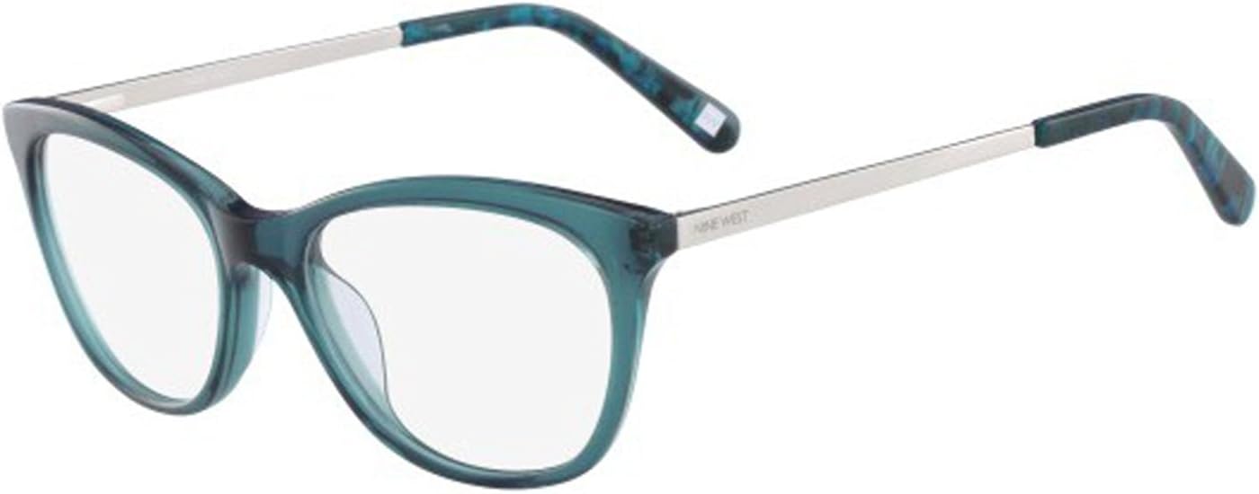 Eyeglasses NINE WEST NW 8004 320 Crystal Teal at Amazon Women’s ...