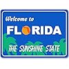 Amazon.com: Welcome To Florida Sign, Florida Welcome, Welcome Sign ...