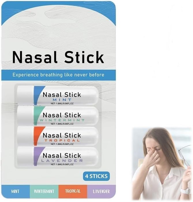 Snapklik.com : Nasal Stick Boost Energy Set, Nose Inhaler Stick, Nasal ...