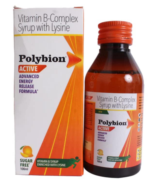 POLYBION ACTIVE S/F NEW - Bottle of 100ml Syrup : Amazon.in: Health ...
