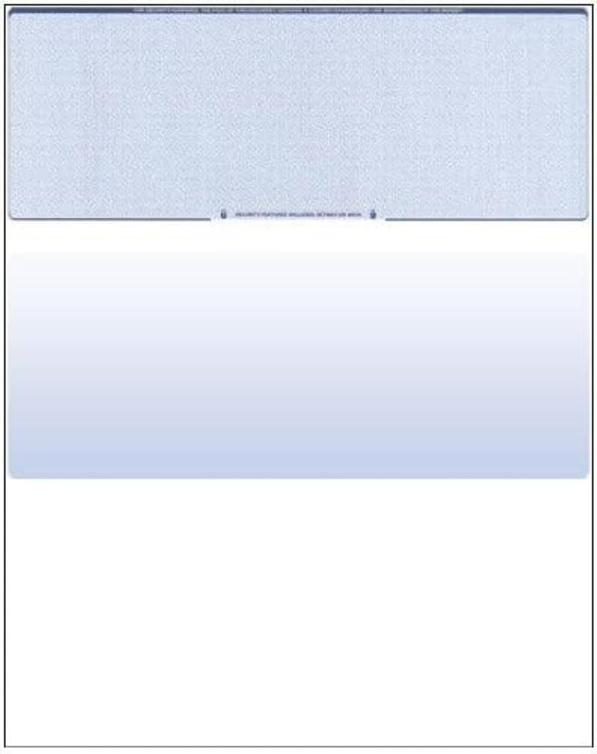 Amazon.com : CheckOMatic Computer Check Paper - 100 Pack - Top Blank ...