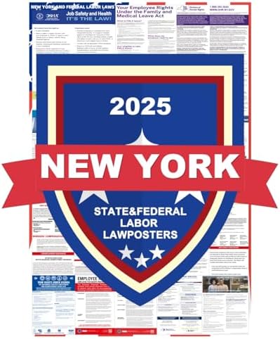 Amazon.com : 2025 New York NY All-in-One Workplace Compliance & Labor ...