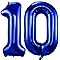 Amazon.com: Navy Blue 26 Balloon Numbers,40 Inch Dark Blue 26 or 62 ...