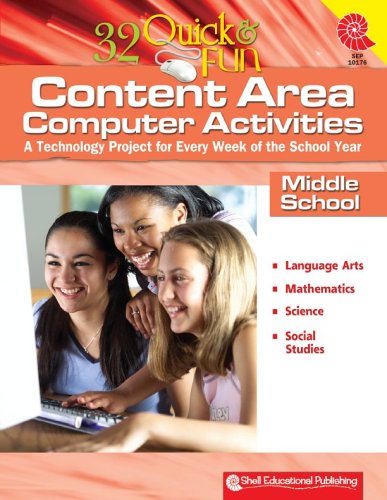32 Quick & Fun Content Area Computer Activities Middle School: Lynn Van ...