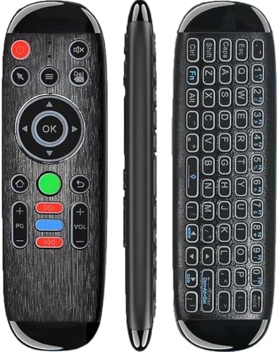 Amazon.com: 2.4G Wireless Keyboard Multi Function Remote Control ...