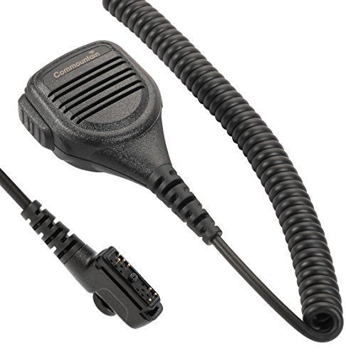 commountain Speaker Mic Compatible with Hytera Radios PT580 - Want It All