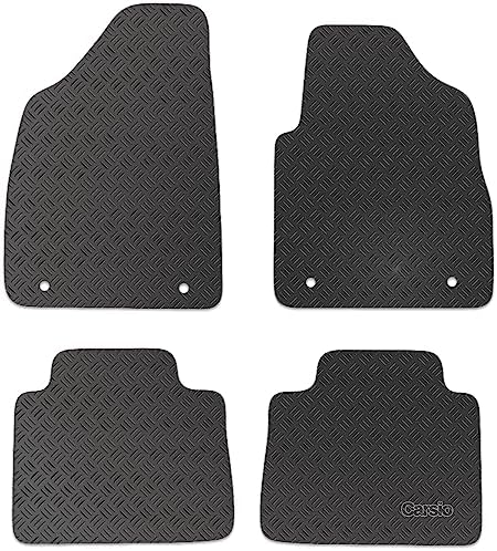 Carsio Tailored Rubber Car Floor Mats For MG HS Automatic 2019+ Onwards ...