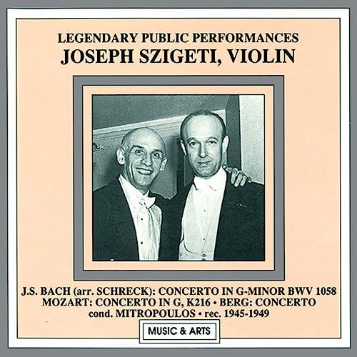 Amazon MusicでJoseph SzigetiのLegendary Public Performances: Joseph ...