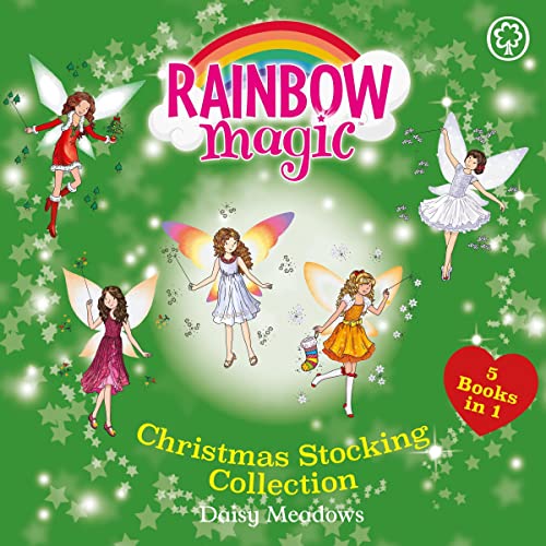 Rainbow Magic Christmas Stocking Collection: 5 books in 1 (Audio ...