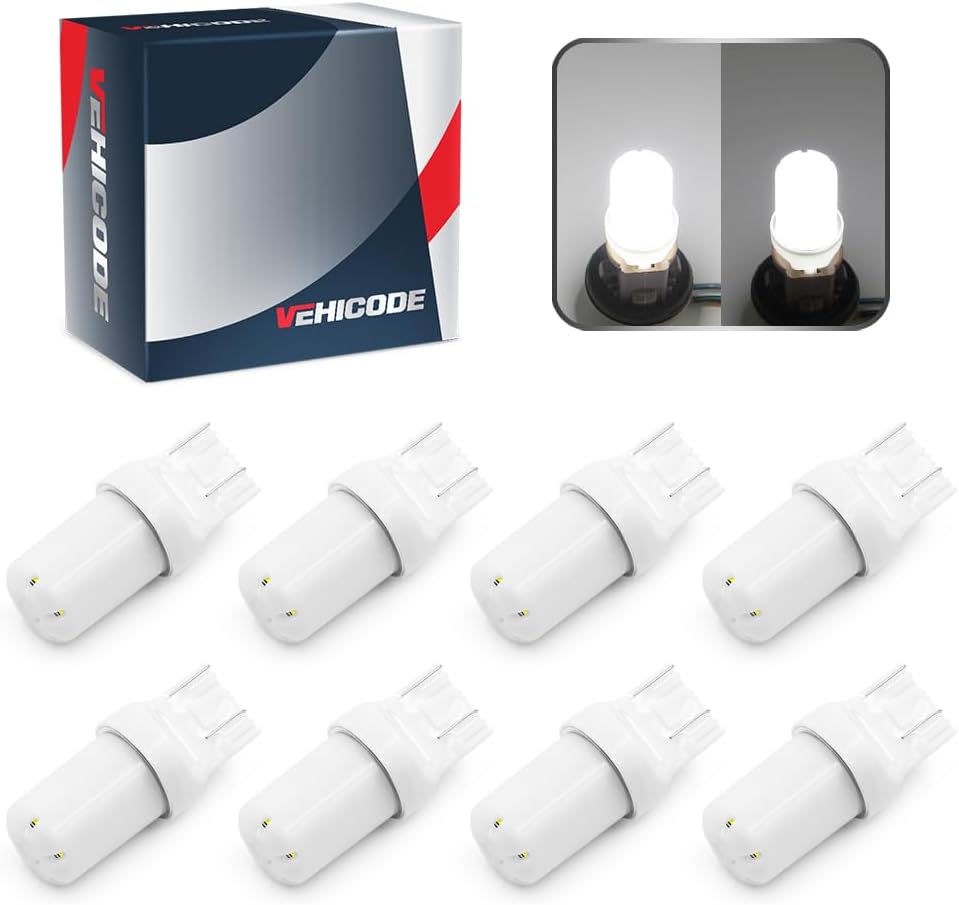 Amazon.com: VEHICODE 7440 7443 LED Bulb White 12V 7441 7443LL 7444 ...