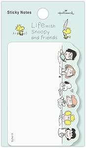 Amazon.com : Hallmark Snoopy Sticky Notes, Green 830779 : Office Products