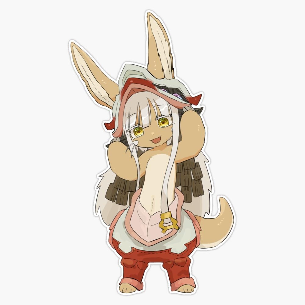 Amazon.com: Made in Abyss - Nanachi Sticker Vinyl Waterproof Sticker ...