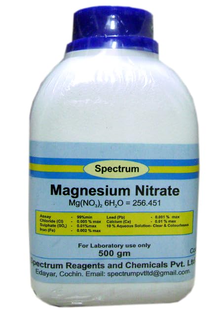 SPECTRUM MAGNESIUM NITRATE 99% 500GMS : Amazon.in: Health & Personal Care