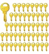 Brass Finish Uncut Key Blanks, SC4 (6SH1) Blank Keys, SC4 Key Blanks 6 ...