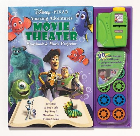 Disney Pixar Amazing Adventures: Movie Theater Storybook & Movie ...