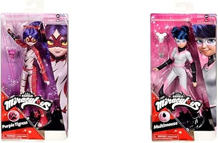 Miraculous Ladybug And Cat Noir Toys Purple Tigress Fashion Doll ...