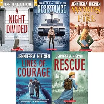 Jennifer A. Nielsen’s Thrilling Novels Collection 5 Books Set: A Night ...