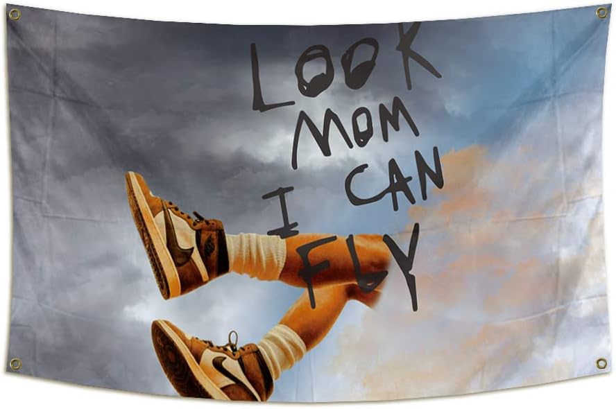 Amazon.com : AUMIAU Hoes Mad Flag Banner 3x5Ft College Dorm Room Man ...