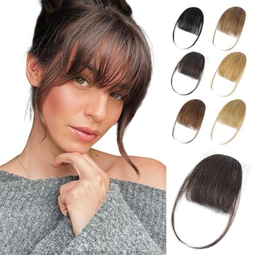 Amazon.com : Clip in Bangs - Transform Your Look With 100% Human Hair ...