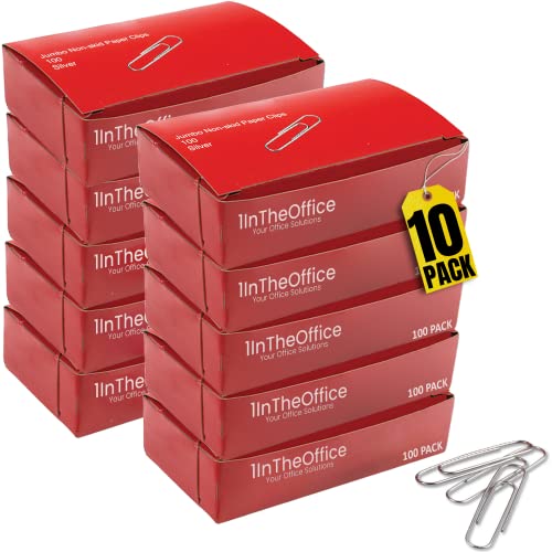 Snapklik.com : 1InTheOffice Jumbo Paper Clips