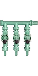Amazon.com: Orbit 4-Valve Preassembled Manifold, Poly Pipe (4-Valve ...