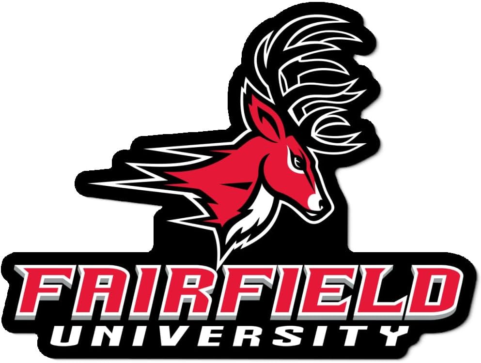 Amazon.com: Fairfield University Primary Logo Premium 4" Die Cut Vinyl ...