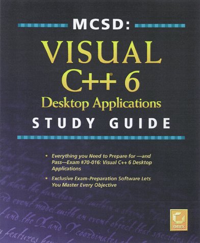 Amazon.com: McSd, Visual C++ 6 Desktop Applications Study Guide (McSd Study Guide Series ...