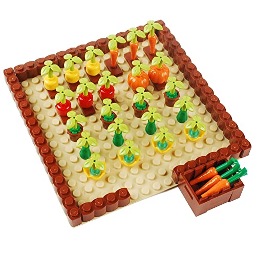 Snapklik.com : BAENRCY Farm Field Set Building Blocks Plant Animal ...