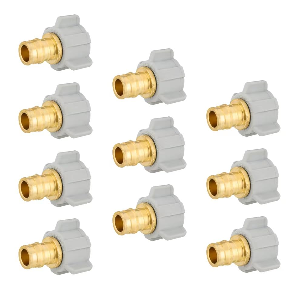 Snapklik.com : (Pack Of 10) Pex-A 3/4" Pex X1/2" Swivel Female NPT ...