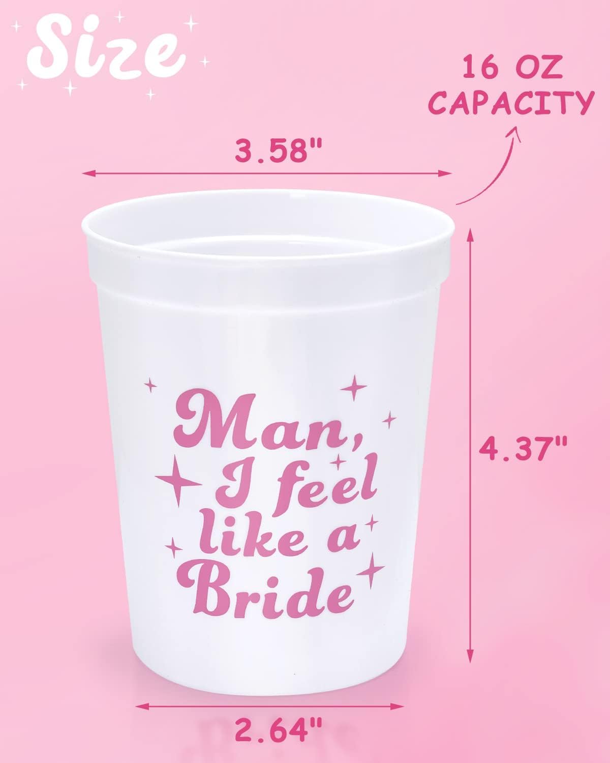 Snapklik.com : Bachelorette Party Cups - 12 Pack Lets Go Girls Reusable ...