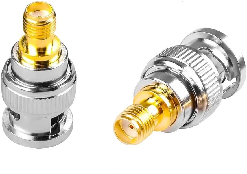 Amazon.com: DHT Electronics 2pcs RF coaxial Coax Adapter SMA Female to BNC Male : Electronics