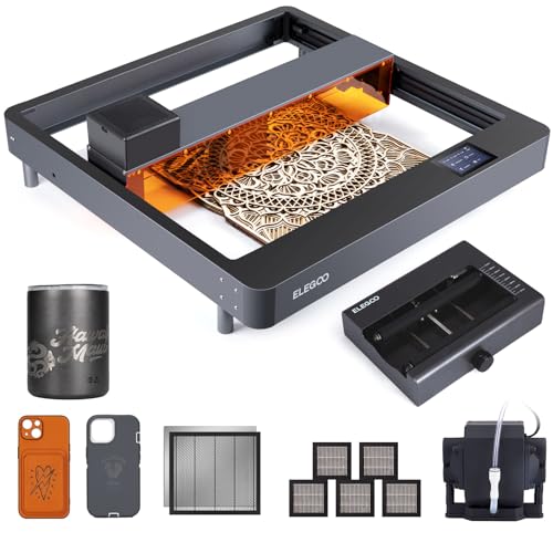 ELEGOO PHECDA Engraver V1, App Control, Laser Cutter and Engraver ...