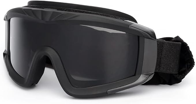 Outdoor Sports Military Tactical Airsoft Goggles with 3 Interchangable ...
