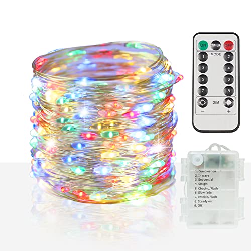 Snapklik.com : Suddus 66ft 200 LED Outdoor String Lights, Multi Color ...